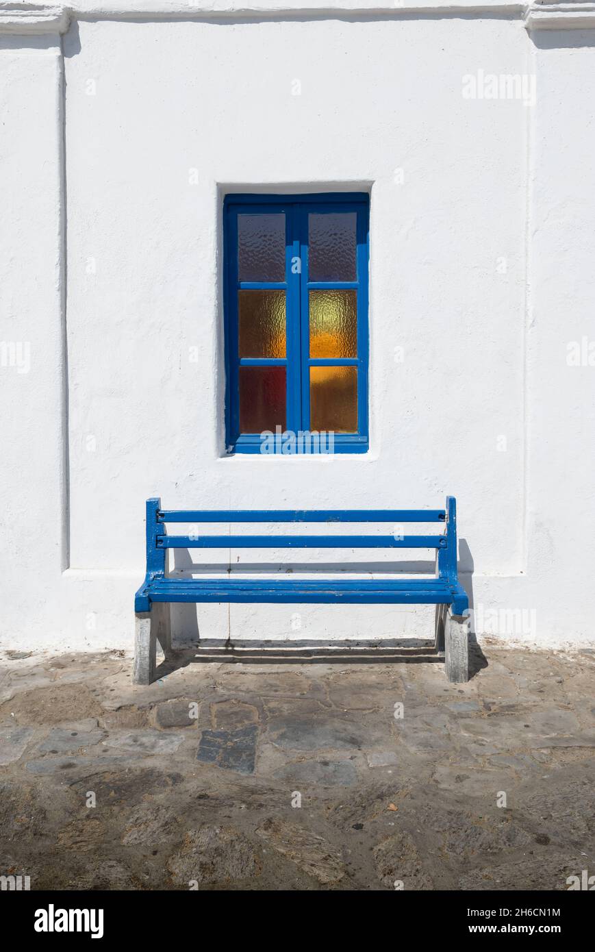 Traditional greek style window hi-res stock photography and images - Alamy
