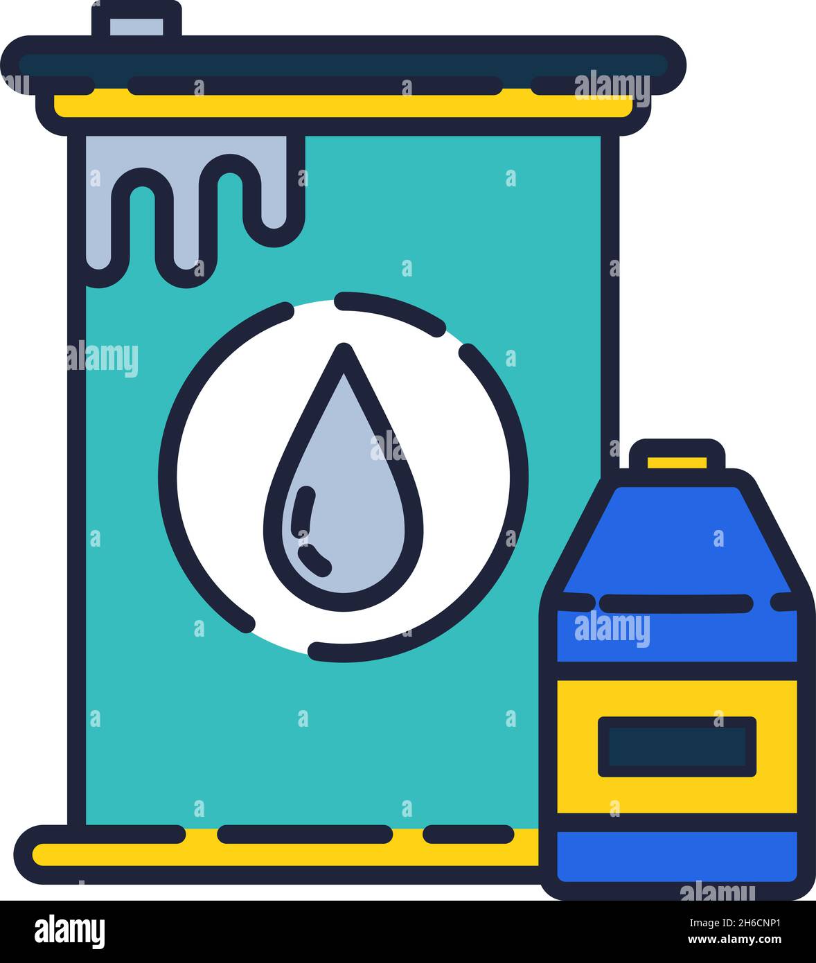 Oil coolant Stock Vector Images - Alamy