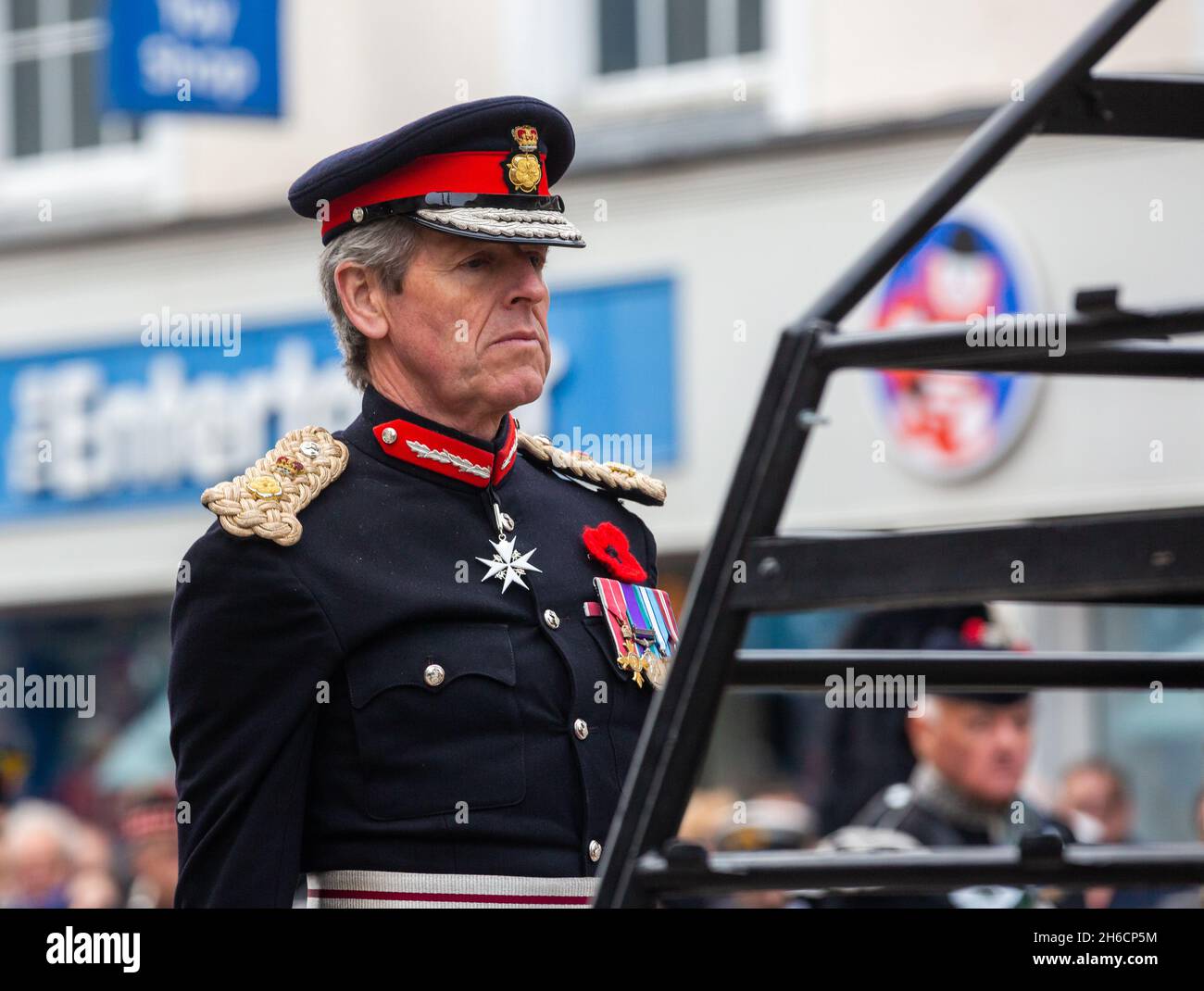 Dignitaries attend a Wreath laying ceremony at the War Memorial in ...
