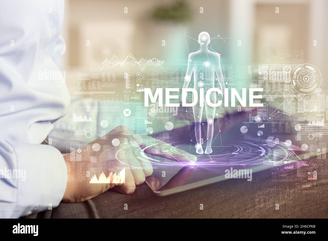 Electronic medical record, tech concept Stock Photo - Alamy
