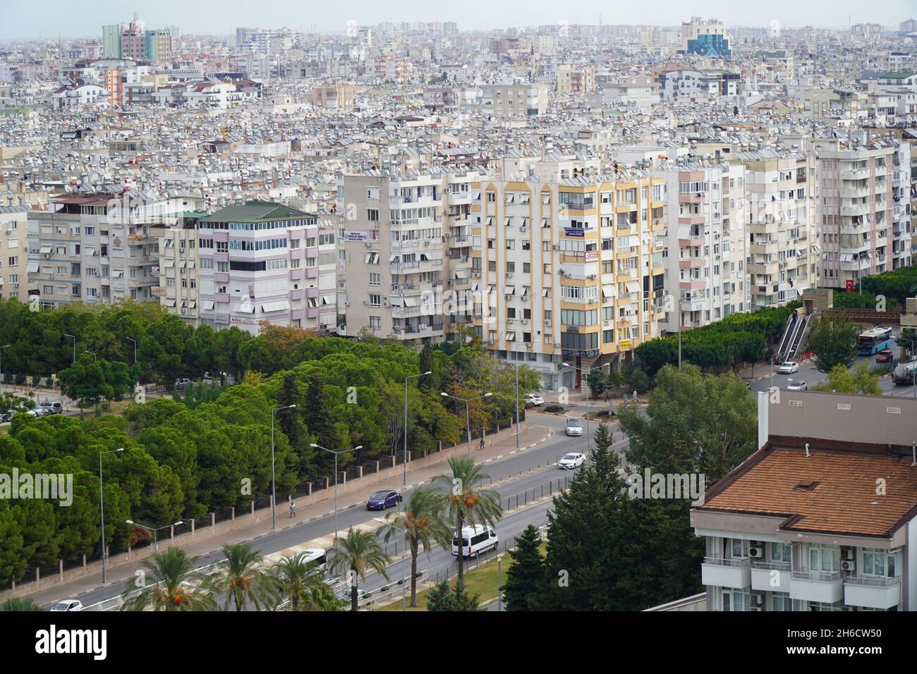 Antalya, Turkey. October 2021. Street view Stock Photo - Alamy