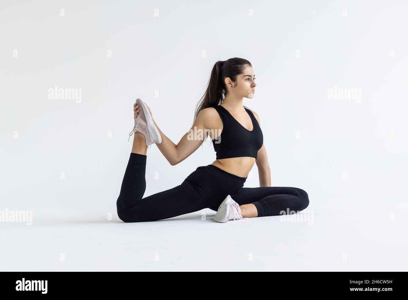 Mermaid pose exercise hi-res stock photography and images - Alamy