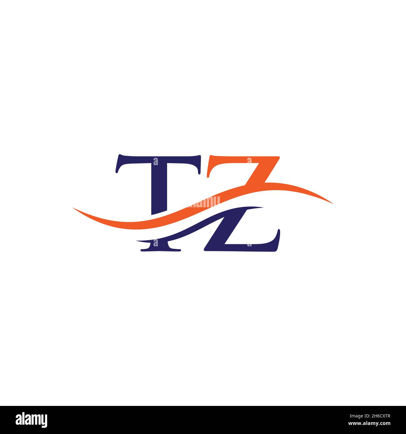Creative TZ letter with luxury concept. Modern TZ Logo Design for ...