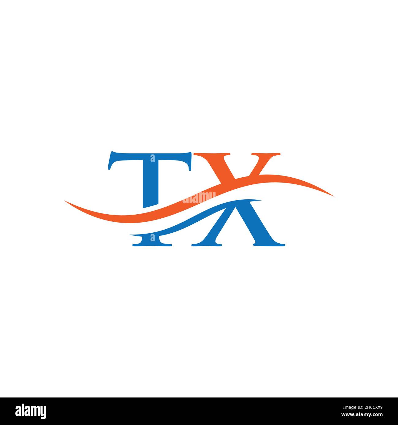 TX Letter Linked Logo for business and company identity. Initial Letter ...