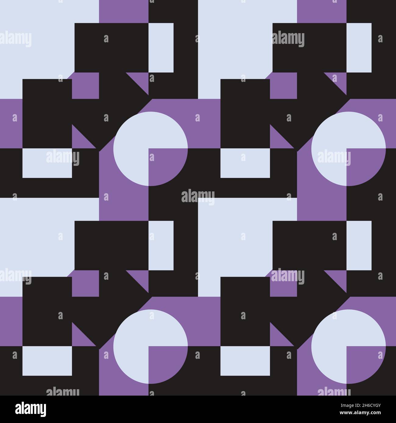 Seamless pattern, infinite texture - Illustration - on a square ...