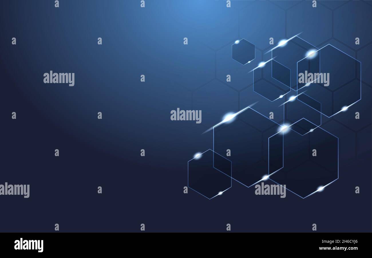 Abstract background consisting of set of hexagonal cells. Vector Graphics Stock Vector Image ...