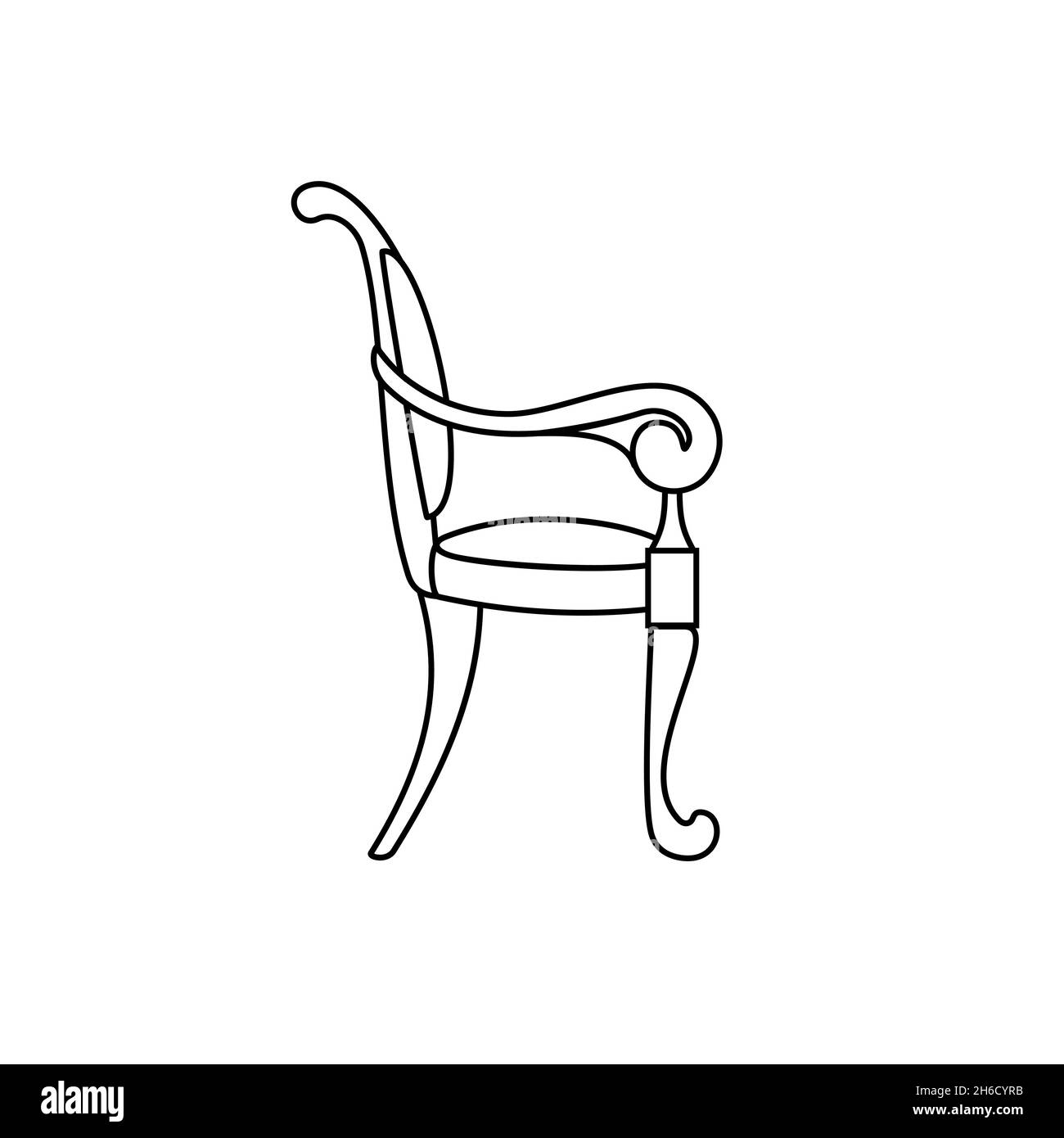 Wooden old swing on Stock Vector Images - Alamy