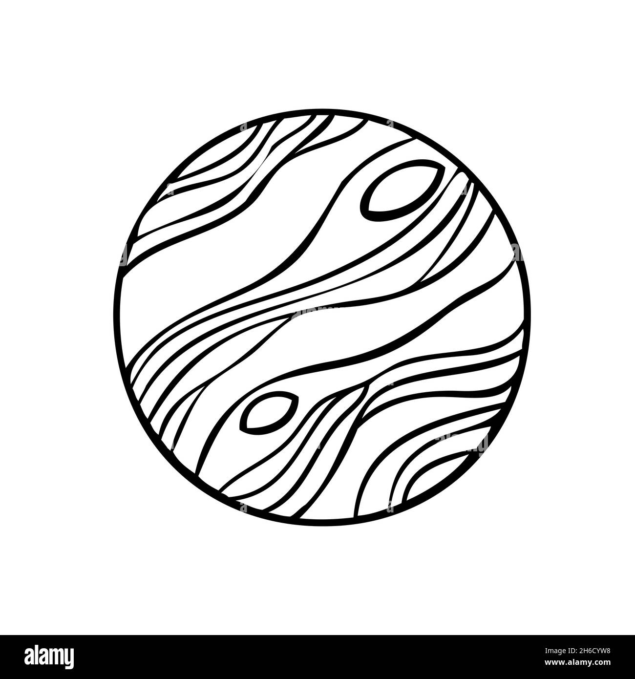 Jupiter Planet Drawing Words