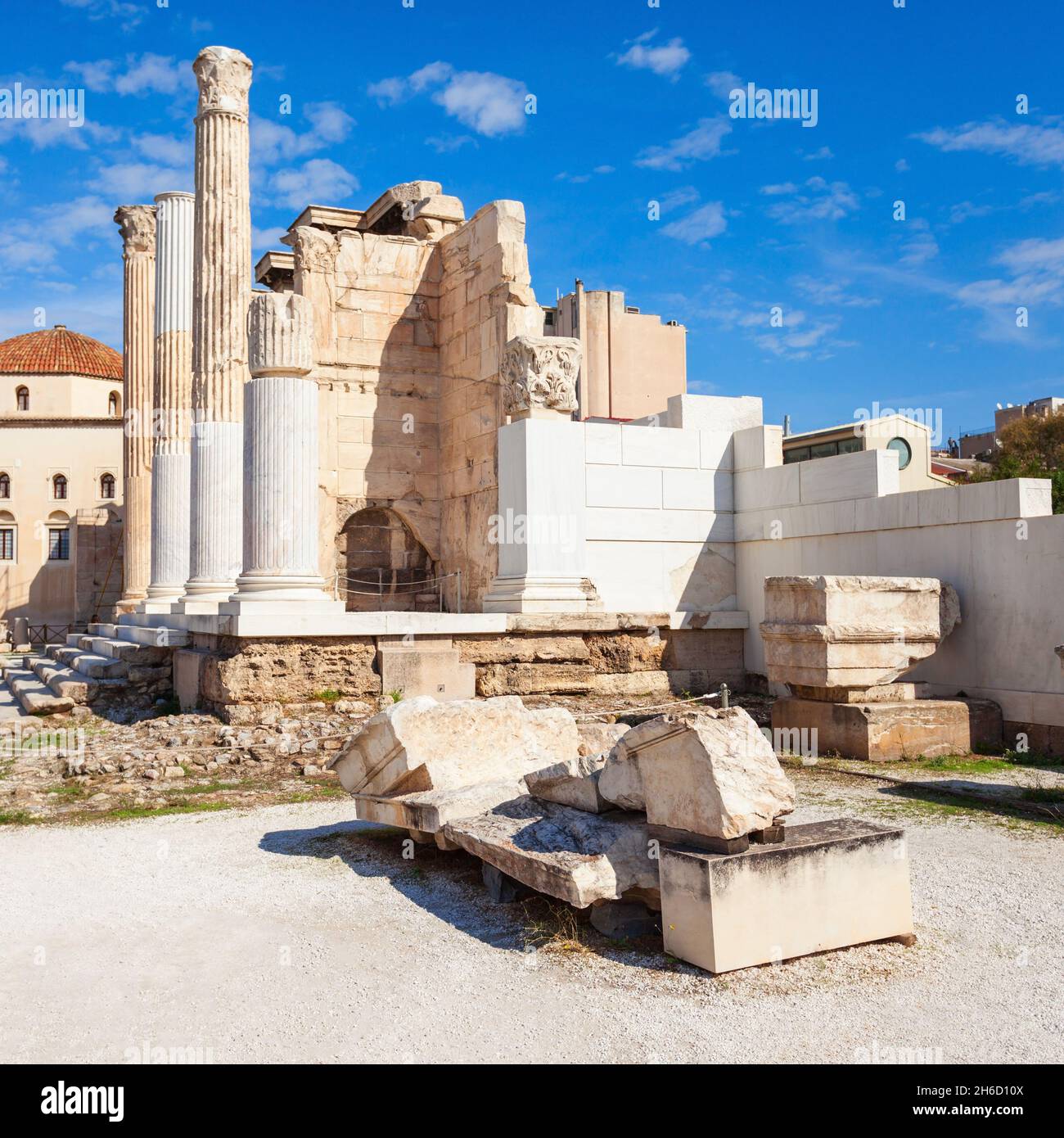 Hadrian's Library was created by Roman Emperor Hadrian on the north ...
