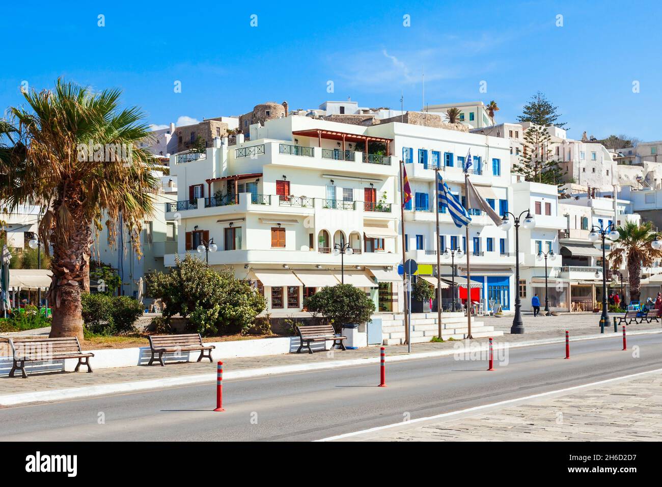 Naxos city center hi-res stock photography and images - Alamy