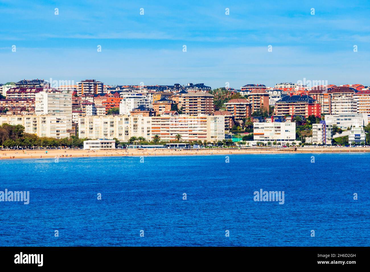 Santander city aerial panoramic hi-res stock photography and images - Alamy
