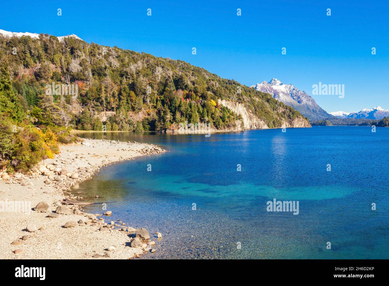Aerial view lake nahuel huapi hi-res stock photography and images - Alamy