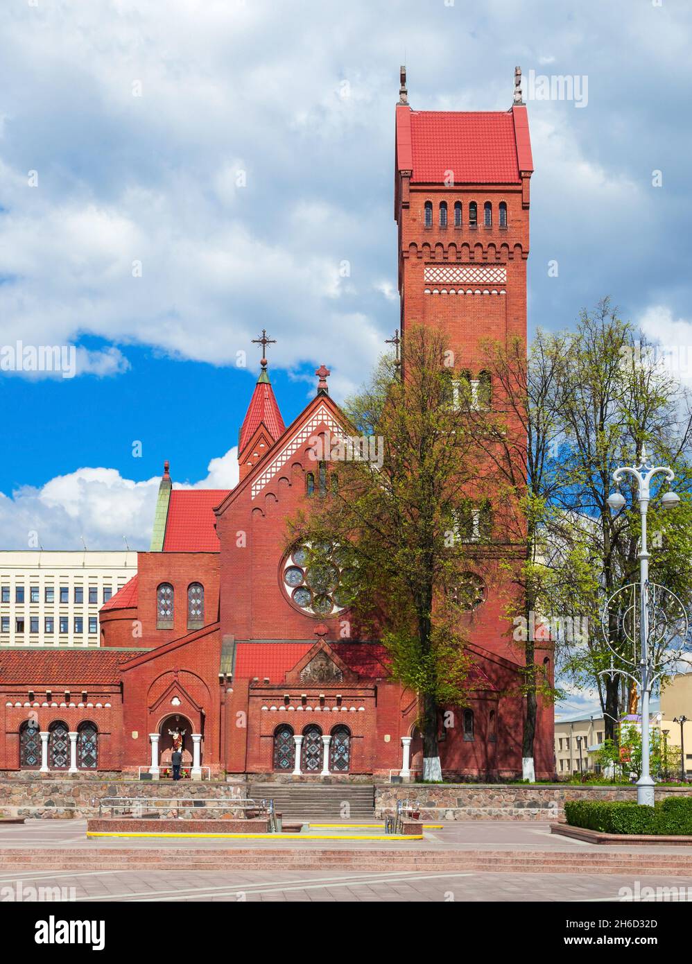 Church of Saints Simon and Helena also known as the Red Church is a ...