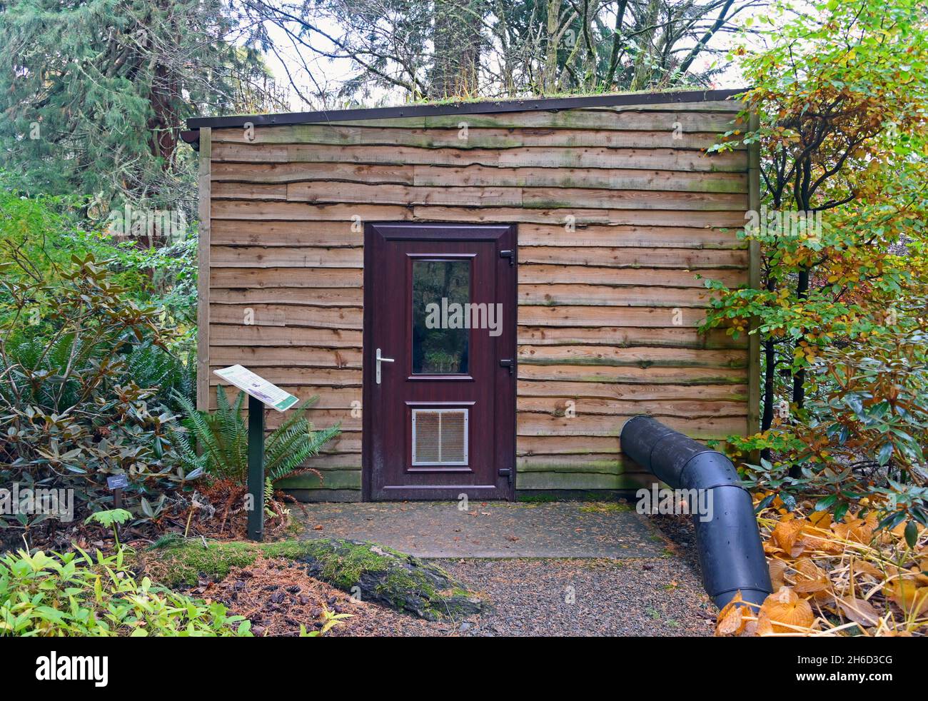 The Dynamo House. Dawyck Botanic Gardens, Stobo, Scottish Borders ...