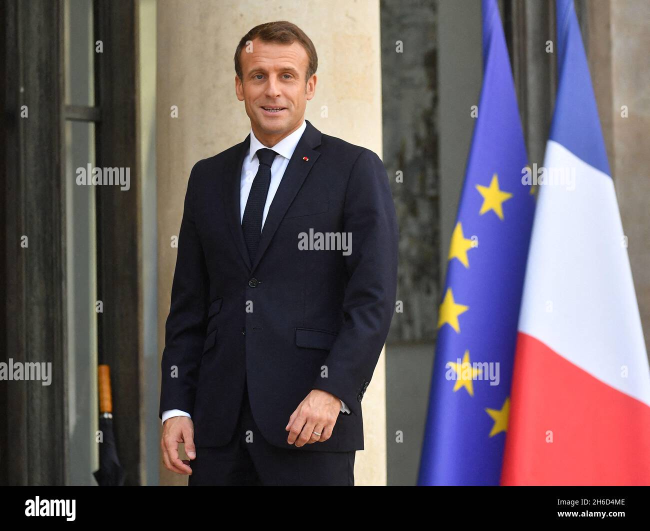 File photo dated October 14, 2019 of President Emmanuel Macron attThe ...
