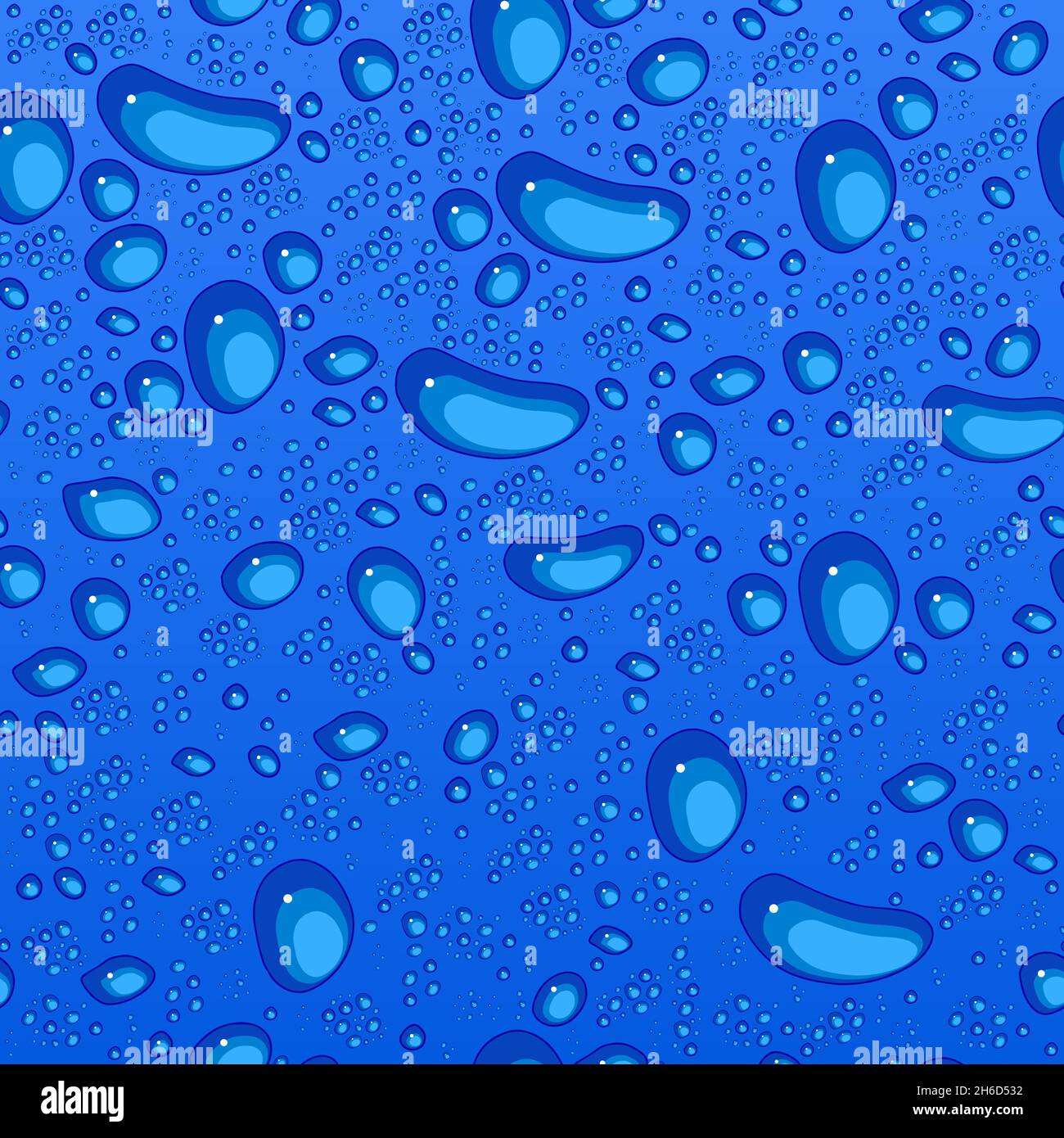 Water droplet glass condensation vector. Water dew drops vector ...