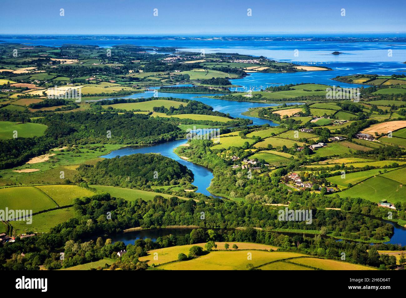 River Quoile, Downpatrick, Strangford Lough Northern Ireland Stock ...
