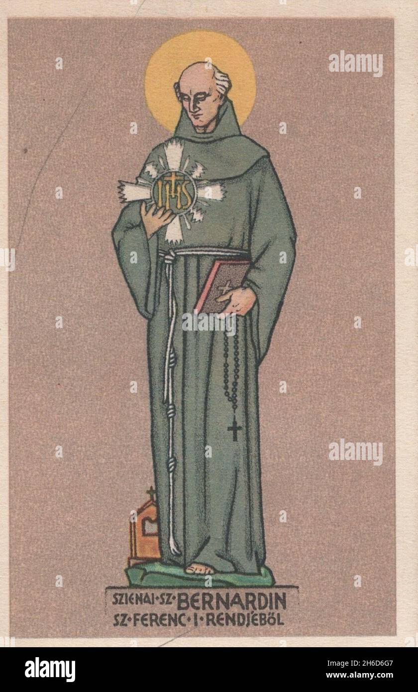 Saint bernardino of siena hi-res stock photography and images - Alamy