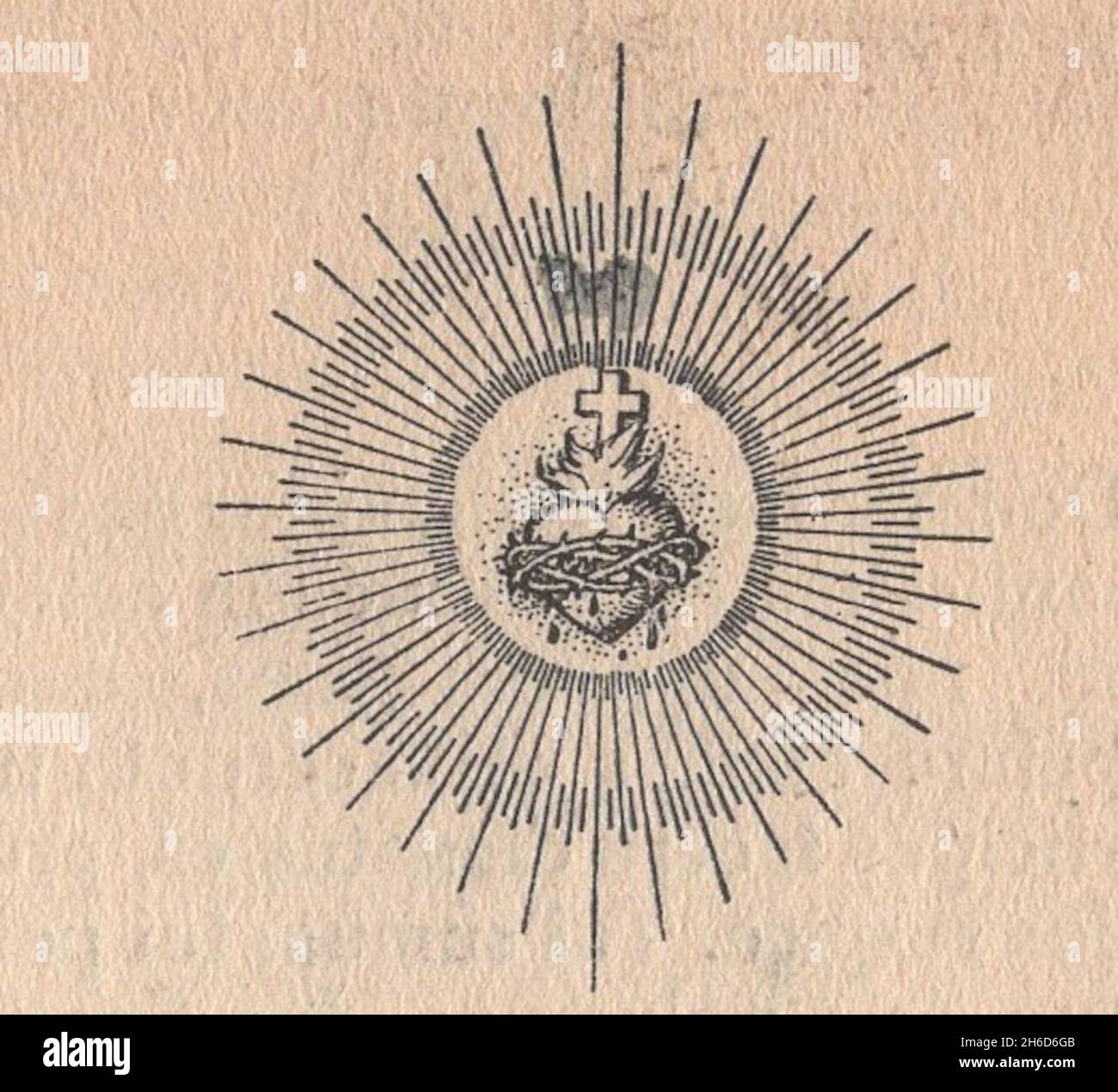 Antique 19th century religious scene engraving graphic works by unknown ...