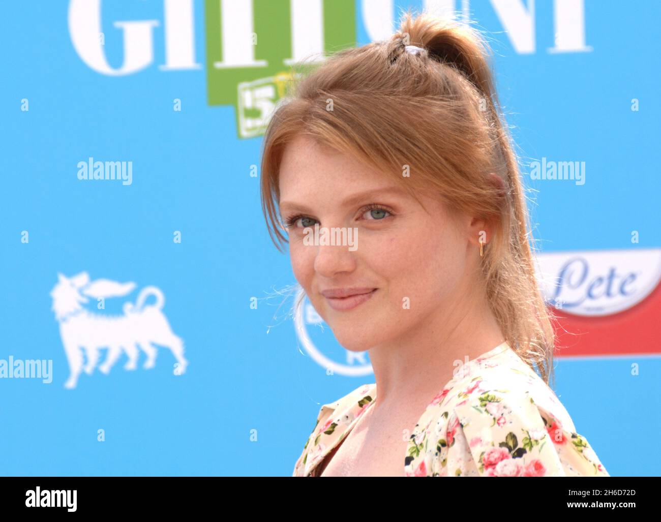GIFFONI VALLE PIANA,ITALY - July 26,2021: Jessica Piccolo Valerani at ...