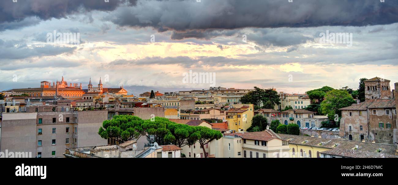 Rome colosseum hdr sunset hi-res stock photography and images - Alamy