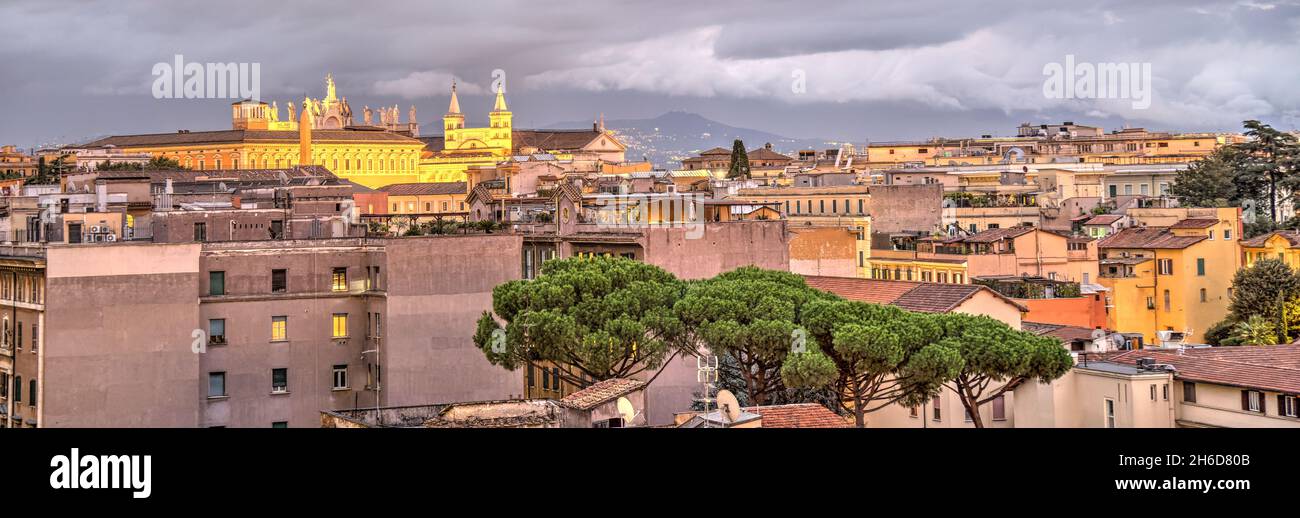 Rome colosseum hdr sunset hi-res stock photography and images - Alamy