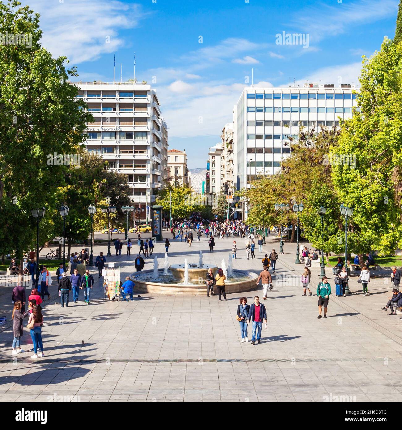 Athens square hi-res stock photography and images - Alamy