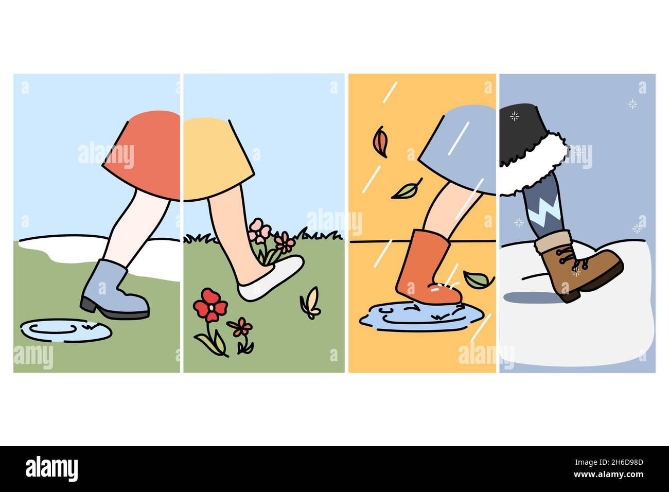 Changing Seasons Clipart