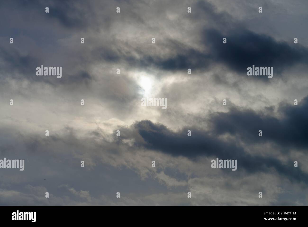 Abstract shapes of weather clouds Stock Photo - Alamy