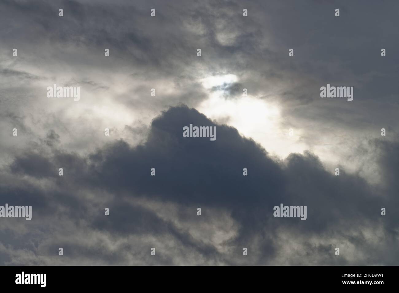 Abstract shapes of weather clouds Stock Photo - Alamy