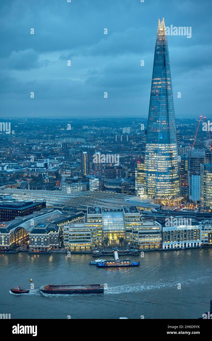The Shard an iconic multi purpose 72-storey skyscraper designed by ...