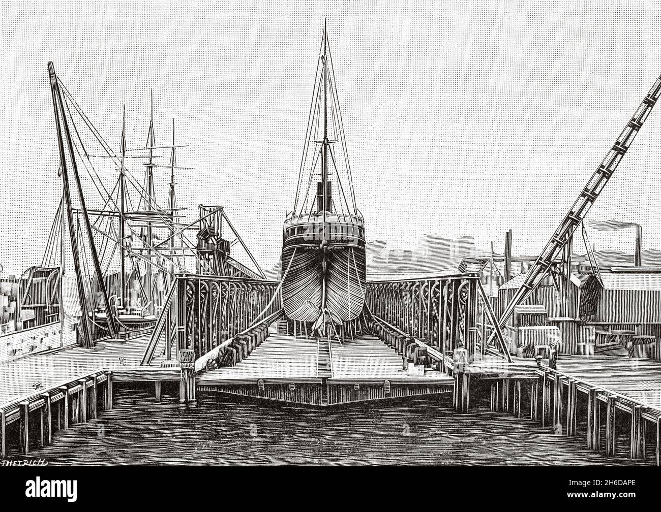 1800 boat loading hi-res stock photography and images - Alamy