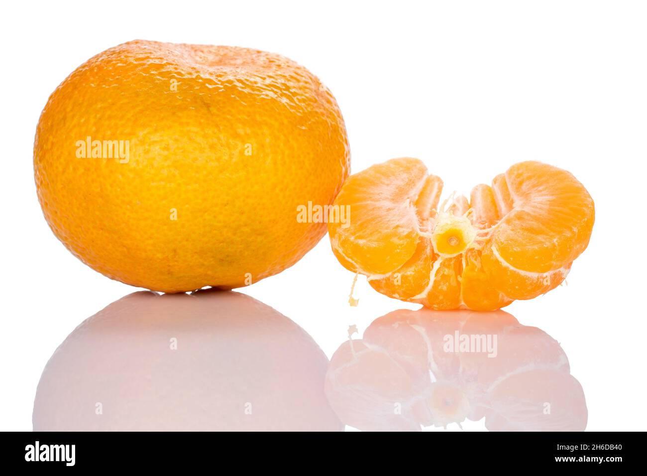 Partially Peeled Orange