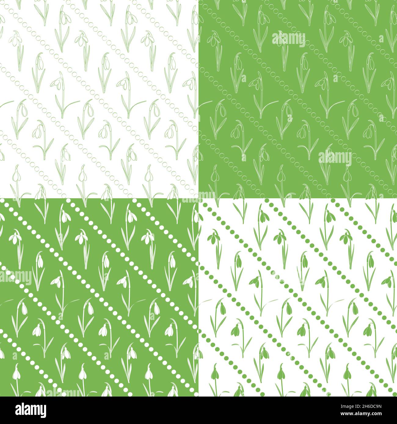 Snowdrop background Stock Vector Images - Alamy