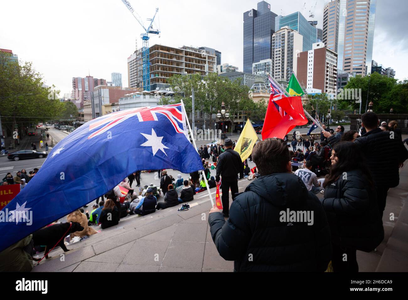 Australian state flags hi-res stock photography and images - Alamy