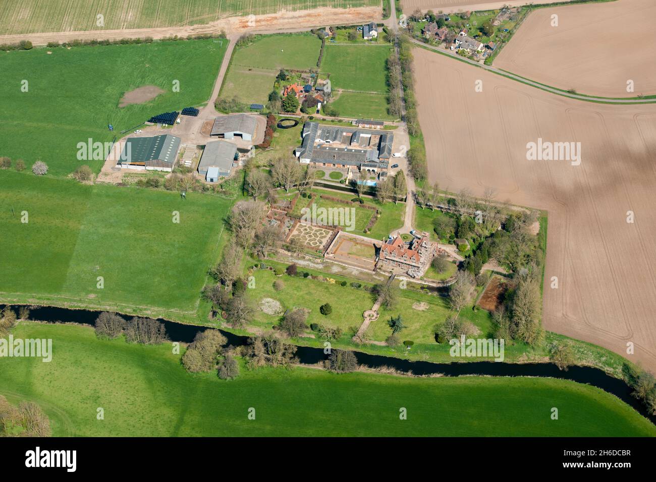 Smallbridge Hall, a late 16th century attic house rebuilt in ...