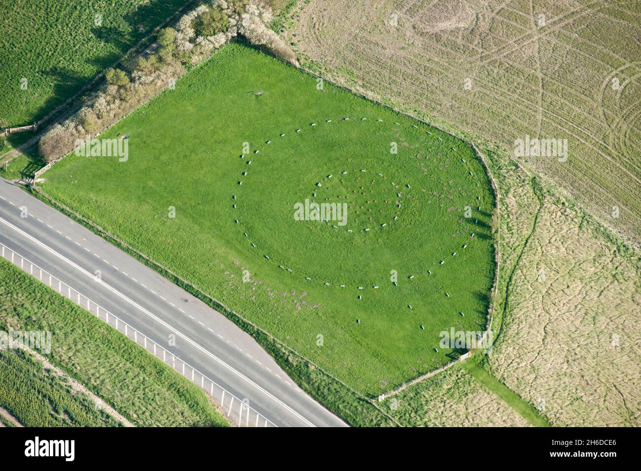 The Sanctuary, site of Late Neolithic timber and stone circles ...