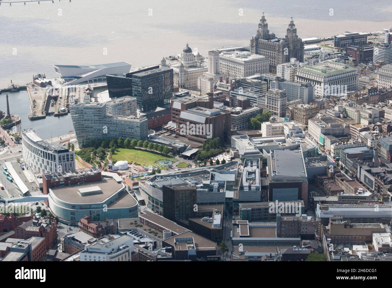 The city centre and environs, Liverpool, 2015 Stock Photo - Alamy