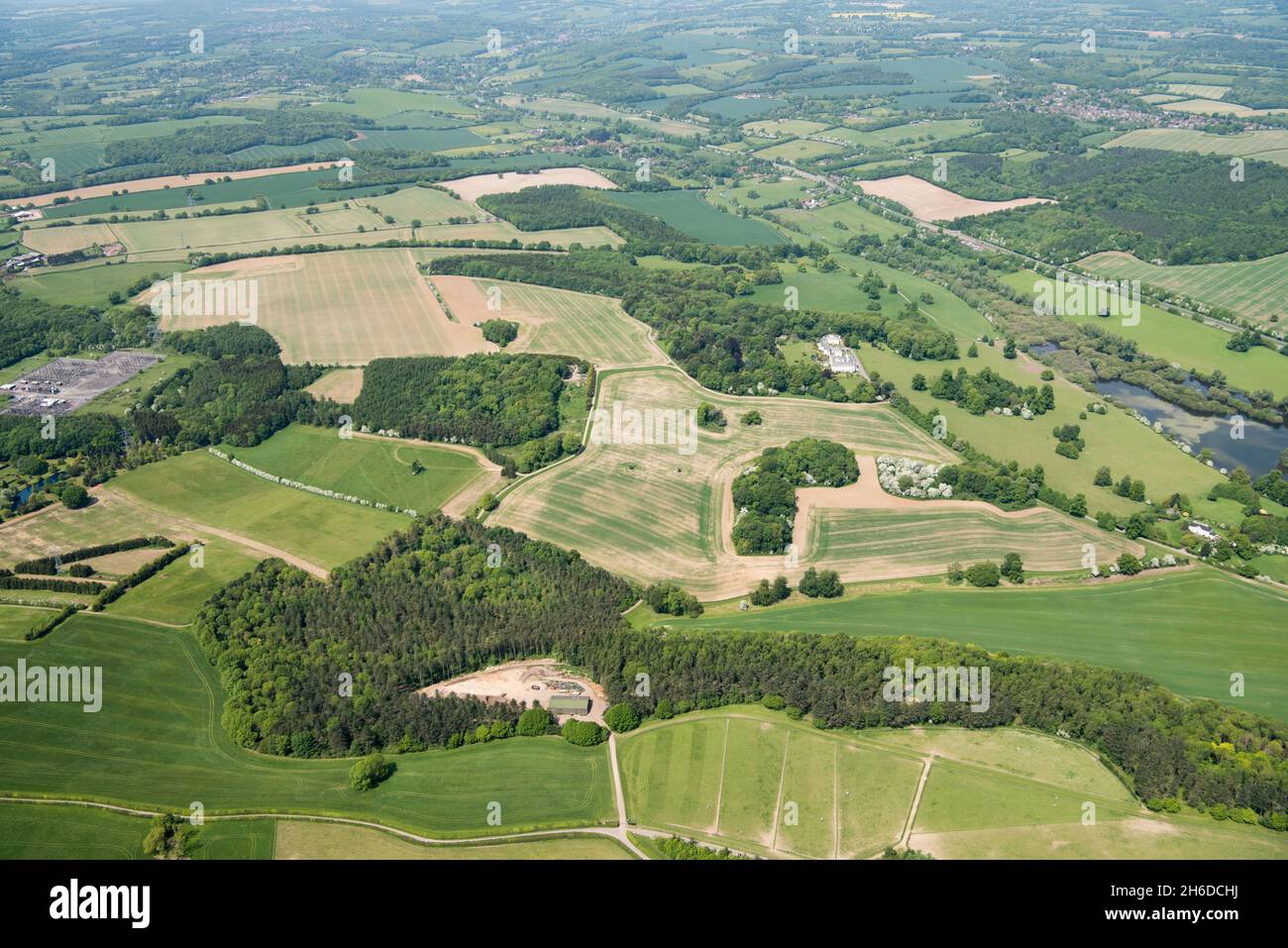 The landscape park and woodland with work by Nathaniel Richmond and ...