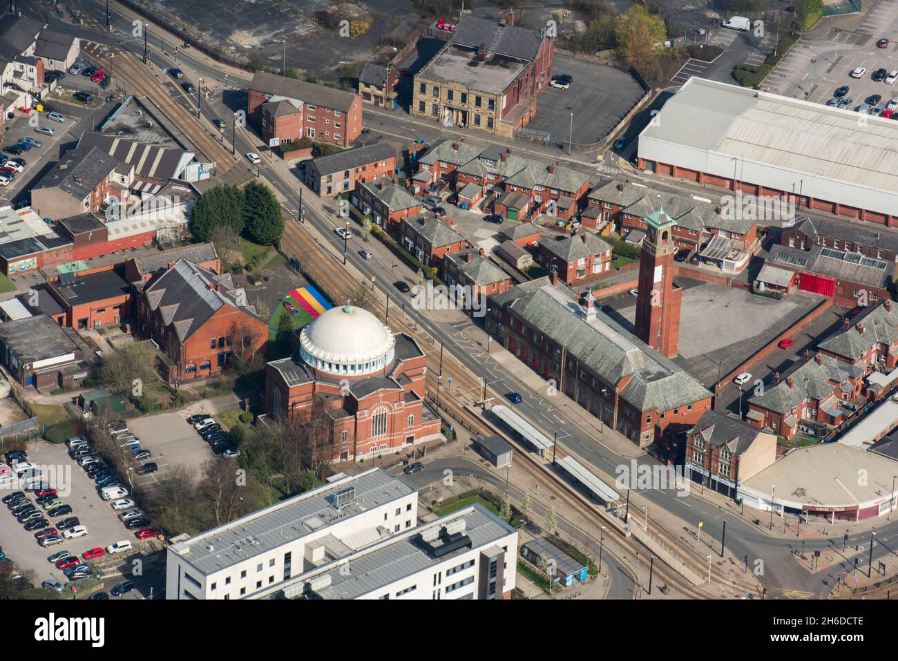 Roman Catholic Church of St John the Baptist and Rochdale Fire Station ...