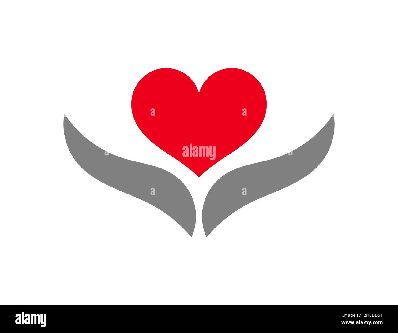 Heart care icon. Vector illustration Stock Vector Image & Art - Alamy