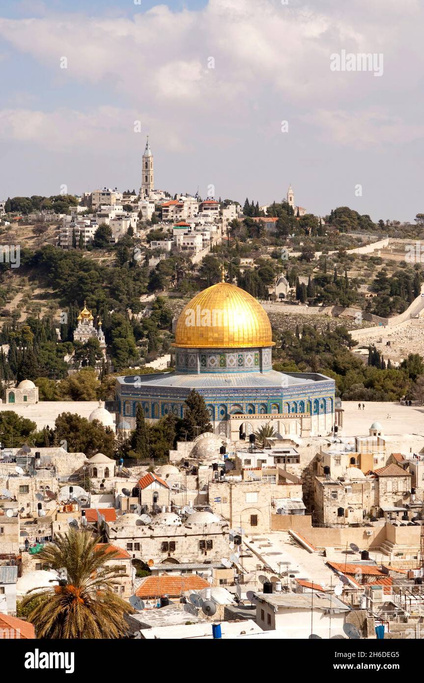 Dome of the Rock in Jerusalem, Israel, Jerusalem Stock Photo - Alamy