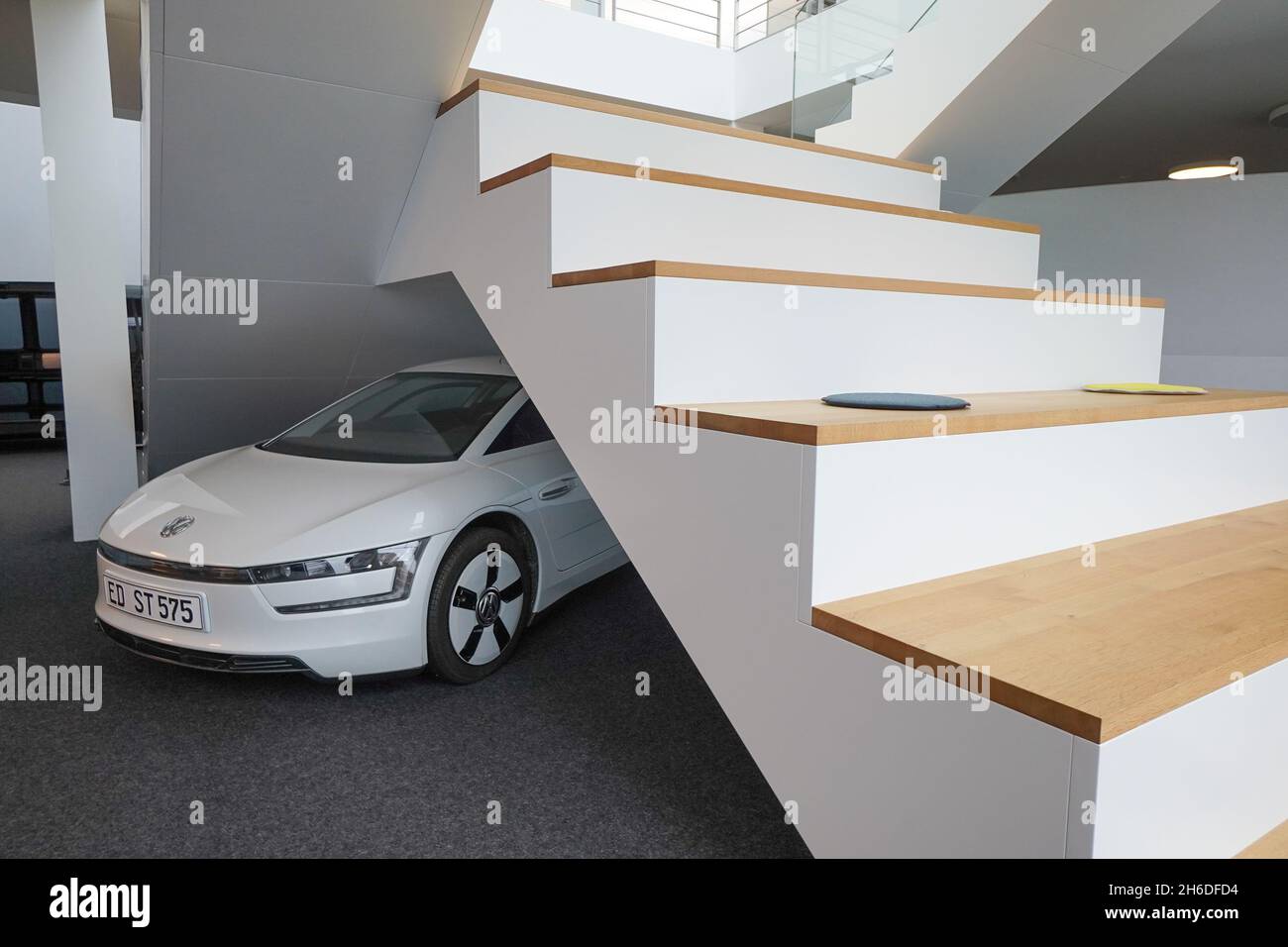 Potsdam, Germany. 15th Nov, 2021. View of a design draft at the ...