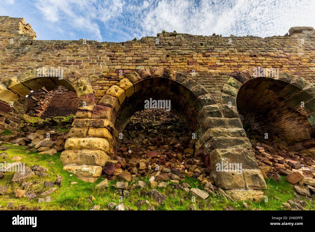 The South “Stone” Kilns of the Rosedale East Mines, North York Moors ...