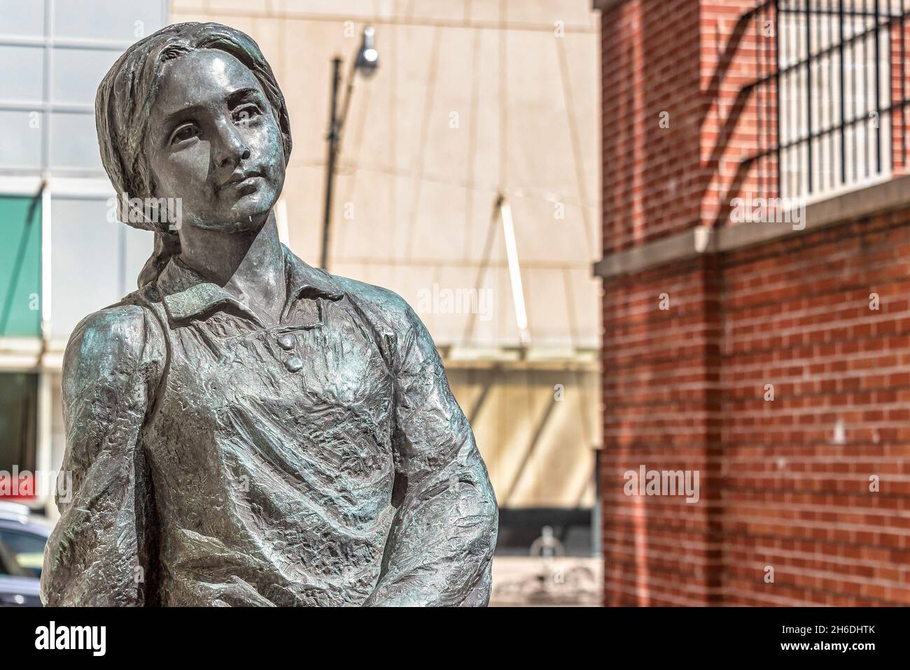 Sculpture Across Time And Space, Two Children of Toronto Meet Stock ...