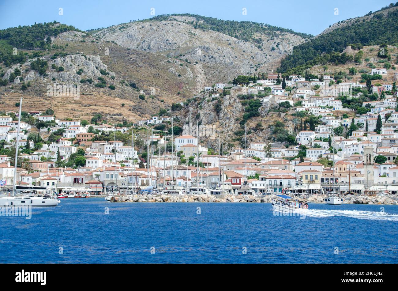 Hydra, or Ydra or Idra is one of the Saronic Islands of Greece, located ...