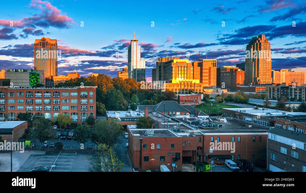 Raleigh - Downtown Stock Photo - Alamy