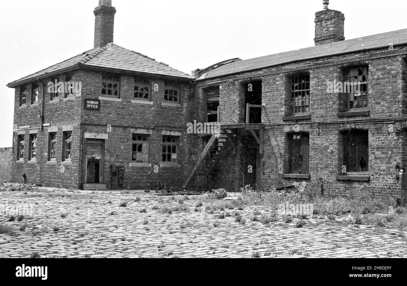 Dock Master's Office, Albert Dock, Liverpool, 1974, photographed before ...