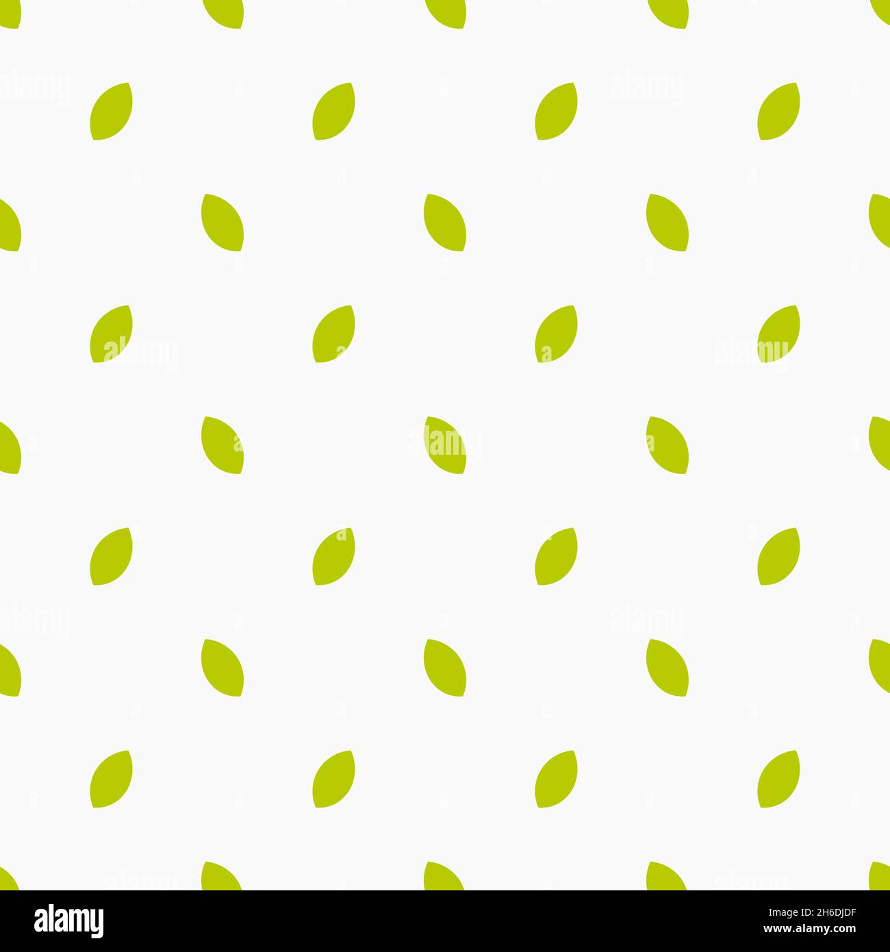 Green leaves simple flat design wallpaper pattern. Vector illustration ...