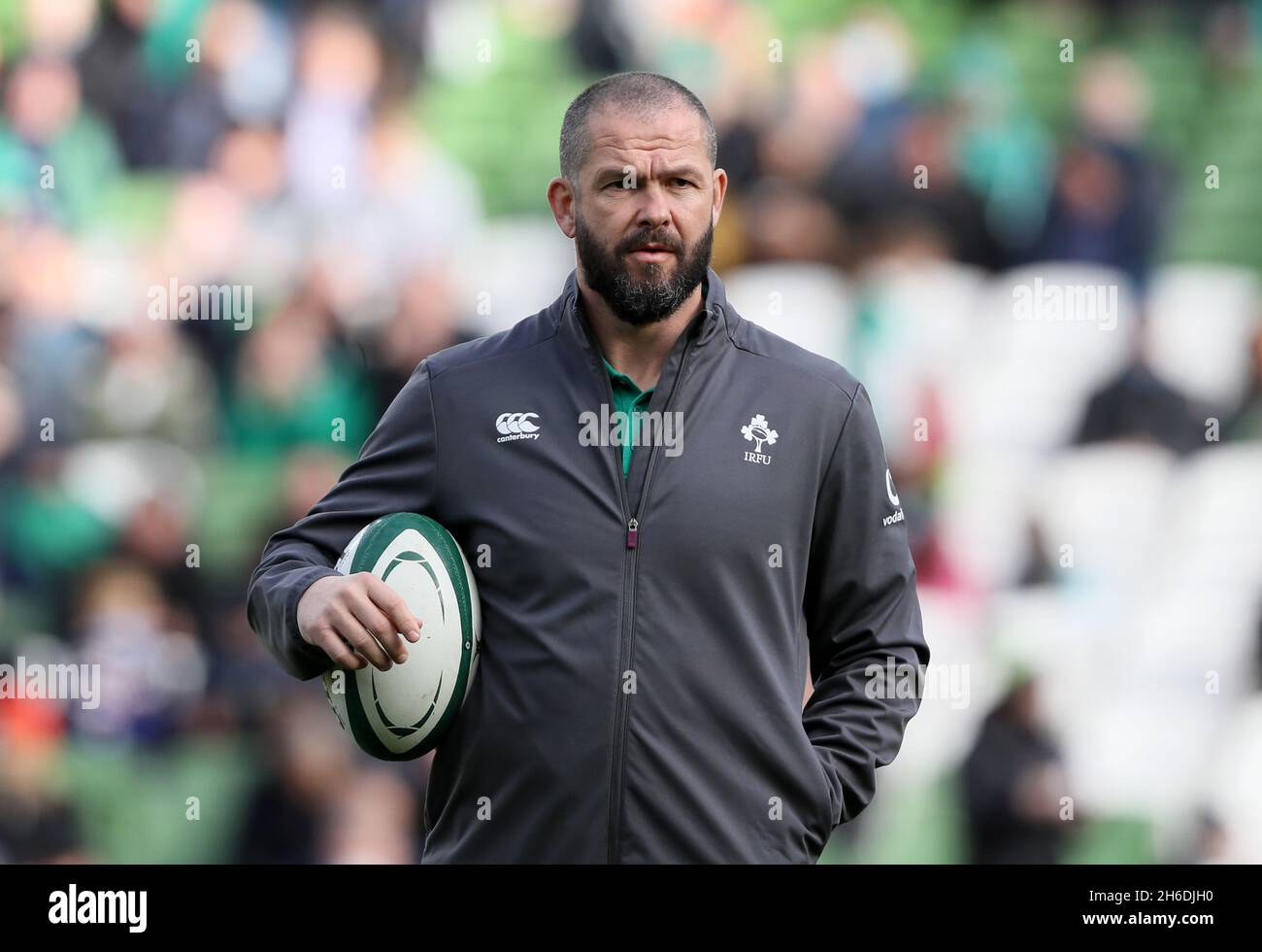 File photo dated 06-11-2021 of Ireland's head coach Andy Farrell who is ...
